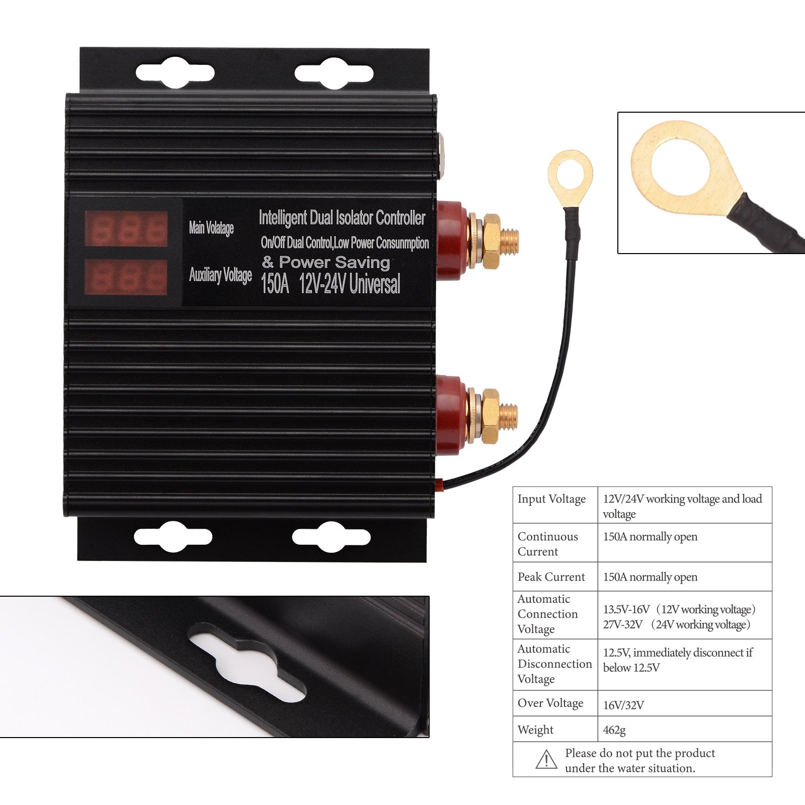 Автоматическое реле 150А для автодомов купить в Москве - цена 7 581